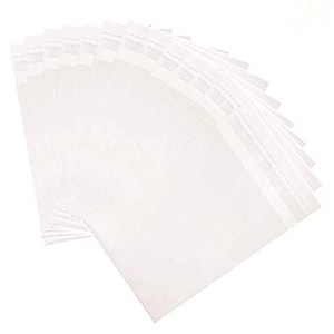 4 x 5-inch Crystal Clear Resealable Cello Cellophane Bags for Candy Cookies Cards Gifts Crafts, Pack of 100