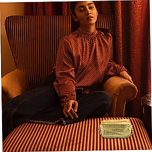 SHERCHPRY Bag Stylish Body Single with Storage Strap Sequined Camera Small Pouch Girls One-shoulder Portable Cross Cross-body Chain Accessory Exquisite Women Single-shoulder Outdoor Girl