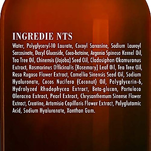 Botanic Hearth Tea Tree Body Wash with British Rose Extract, Helps with Nails, Athletes Foot, Ringworms, Jock Itch & Acne, Soothes Itching & Promotes Healthy Skin and Feet, 16 fl oz