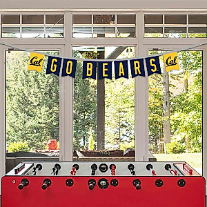 Cal Berkeley Golden Bears Banner String Pennant Flags