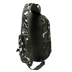 Eddie Bauer Stowaway Packable 10L Sling 3.0 Made from Polyester with Lightly Padded Shoulder Strap, Dark Loden