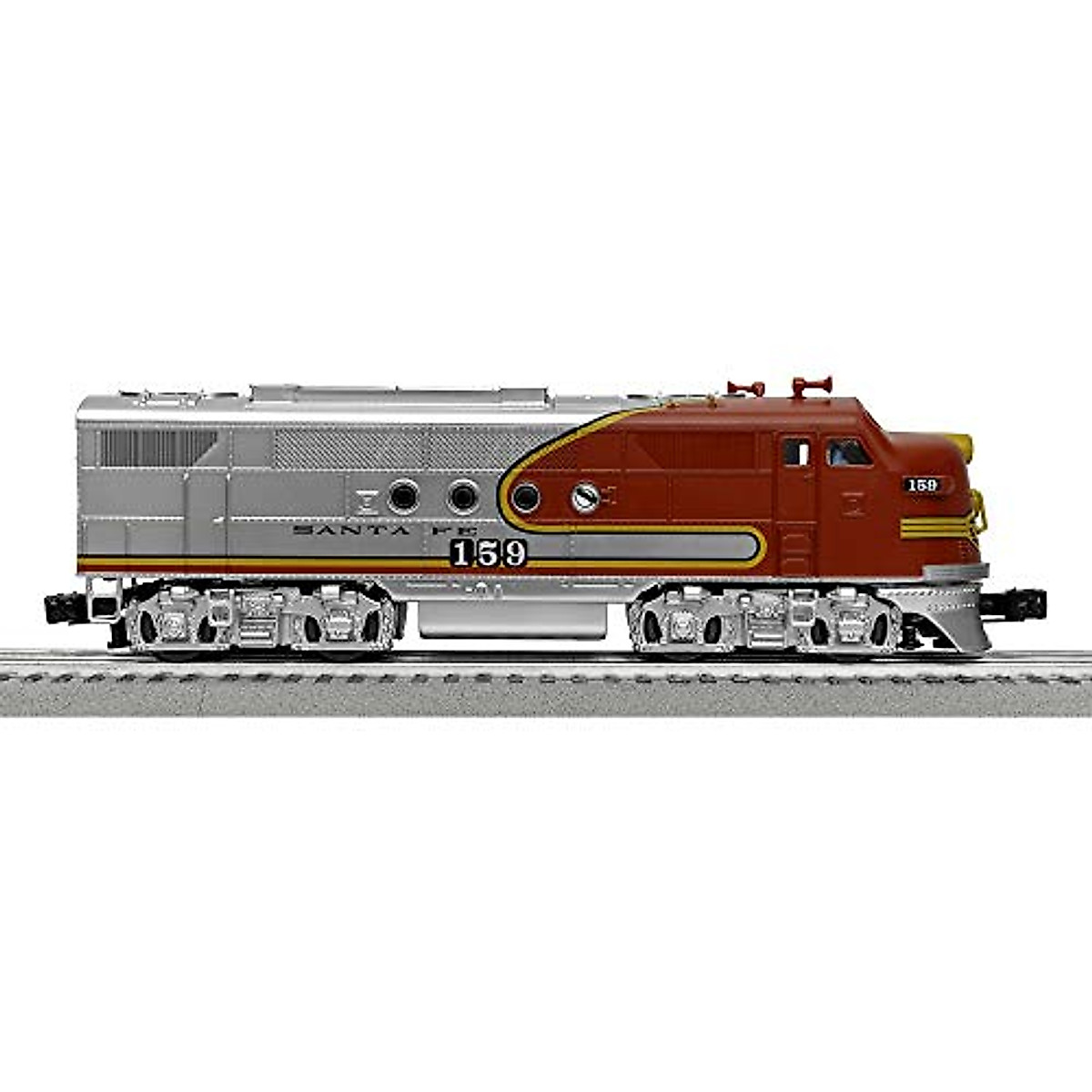Lionel Santa Fe Super Chief LionChief Set with Bluetooth Capability, Electric O Gauge Model Train Set with Remote
