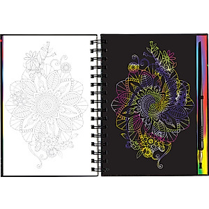Scratch & Sketch Extreme Mandalas (Trace Along) (Scratch and Sketch Trace-Along)