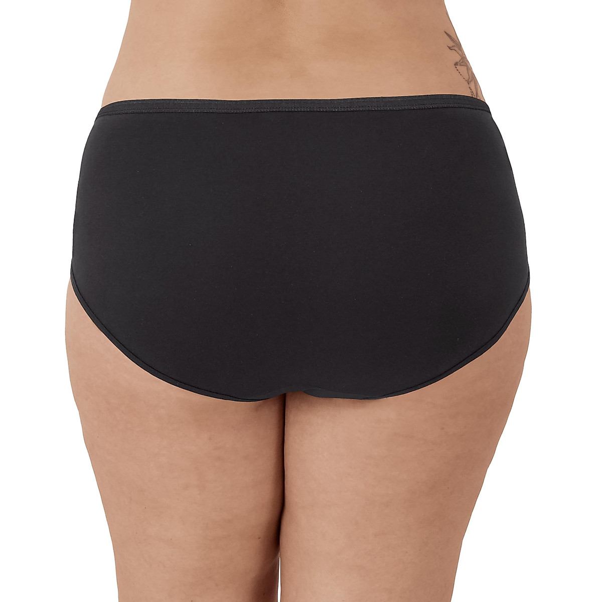 Hanes Women's Plus Size Cool Comfort Cotton Brief 10-Pack, Assorted, 12