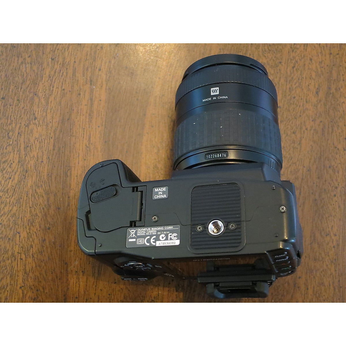 OM SYSTEM OLYMPUS Evolt E500 8MP Digital SLR with Zuiko 14-45mm f/3.5-5.6 Digital SLR Lens