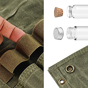 SPINNDO ULUZE Camping Spice Kit Travel Spice Holder Hiking Spices Set bushcraft Spice kit