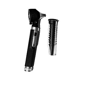 Generic Zaxxan- Pocket Pro Otoscope with Both Adult and Pediatric Disposable Specula Tips and Protective Hard Plastic Case, Black