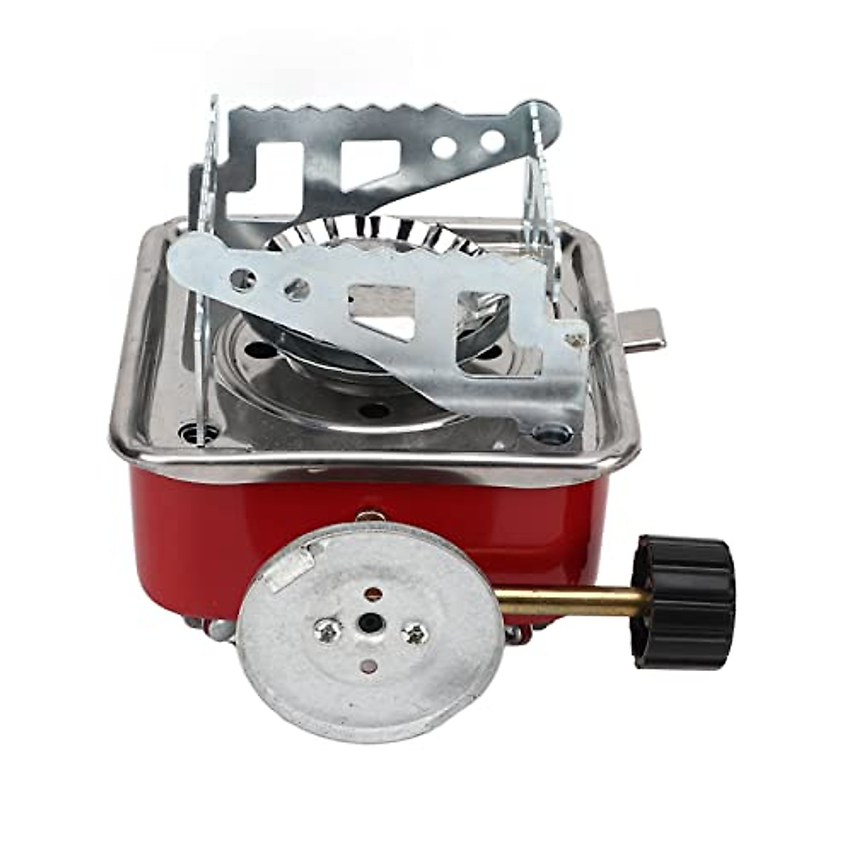 2800W Camping Stove Electronic Ignition Backpacking Stove Portable Butane Gas Stove with Storage Bag Durable Reliable for Outdoor Picnic Barbecue