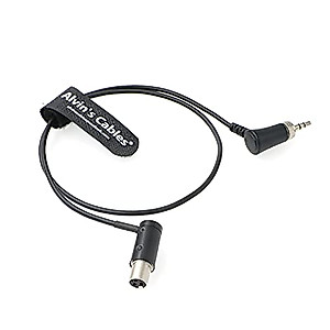 Low-Profile Audio-Cable TA3F Mini-XLR 3-Pin Female to Locking-3.5mm-TRS Right Angle for Sennheiser EK 2000| Sony UWP| Sound Devices 633 688 Balanced Output Cable Alvin's Cables