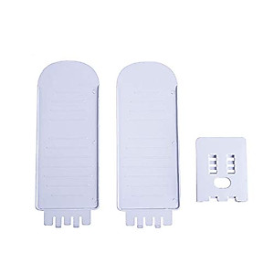 TYI Shoe Slots Shoe Rack Double Shoe Rack Shoe Organizer Space Saver Detachable Adjustable Suitable for Sneaker Booties High Heels Flats Sandals Set of 8