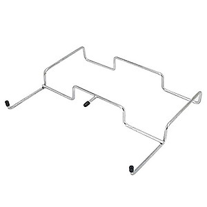 1 Pieces Over The Cabinet Plastic Bag Holder Hanging Trash Bag Holder Made of Metal Garbage Bag Hanging Rack Rubbish Bag Holder for Kitchen Cabinets Doors and Cupboards, Under Sink Bag Holde