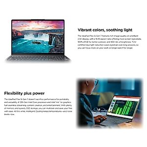 Lenovo 2023 Newest IdeaPad Flex 5 2-in-1 Laptop, 16" 2.5K Touchscreen, Intel Core i7-1255U (10 cores), 16GB RAM, 512GB SSD SSD, Intel Iris Xe Graphics, Wi-Fi 6, Backlit Keyboard, Windows 11 Home
