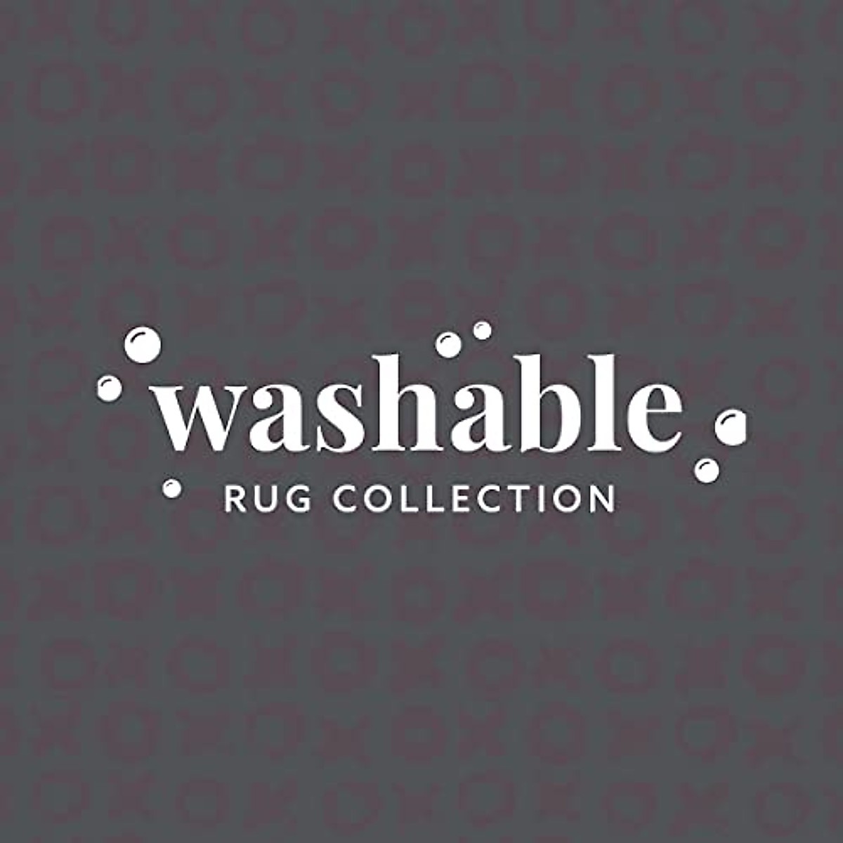 Linon Home Decor Products The Anywhere Washable Rug Boden Ivory & Pink 3' X 5' Accent Rug