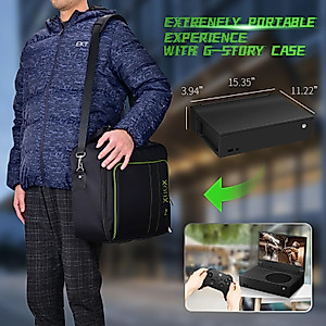G-STORY 14' Portable Gaming Monitor IPS 1080P Screen for Xbox Series S - 1TB SSD, HDR, Freesync, Game Mode, Travel Monitor