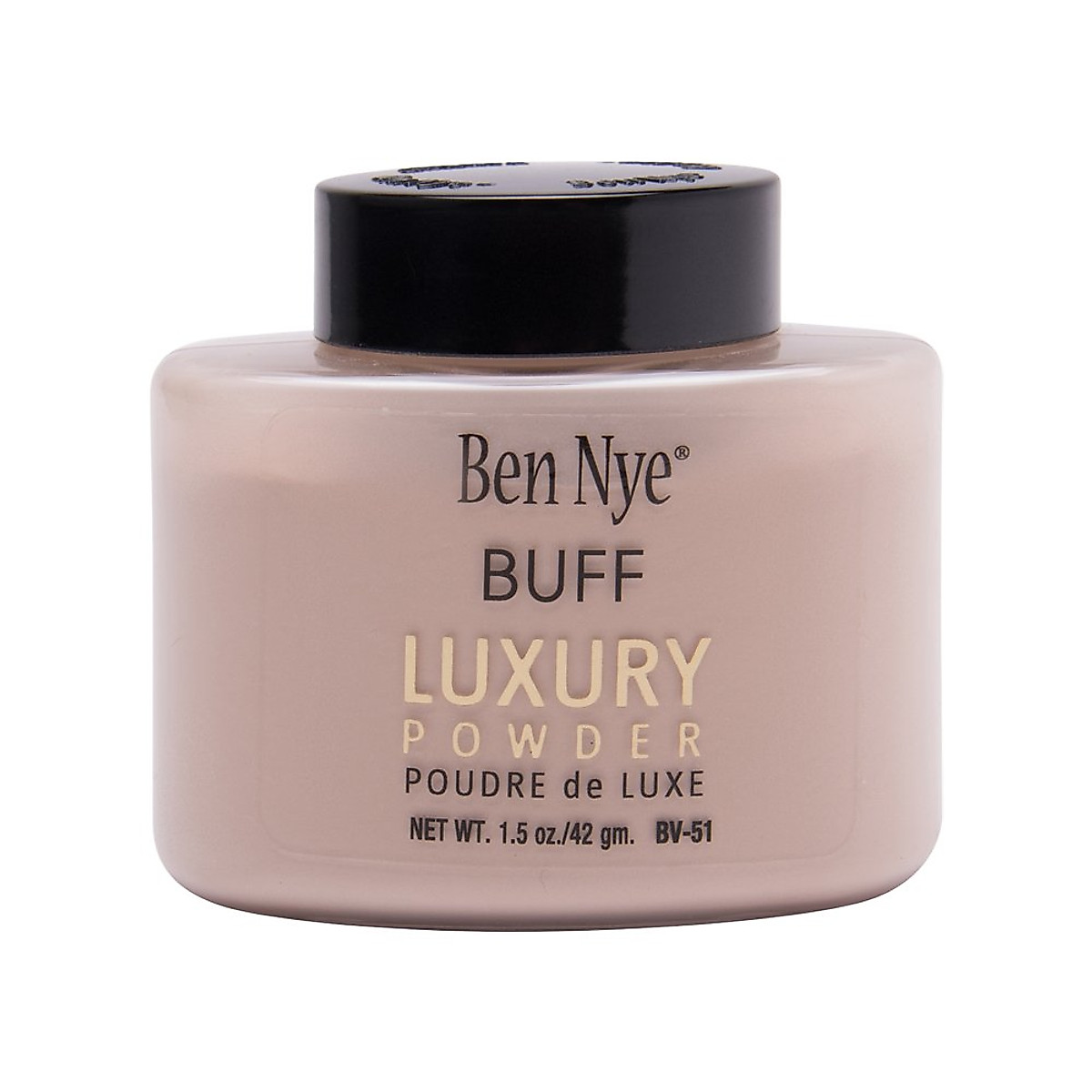 Ben Nye Luxury Powder Buff 1.5oz Shaker Bottle