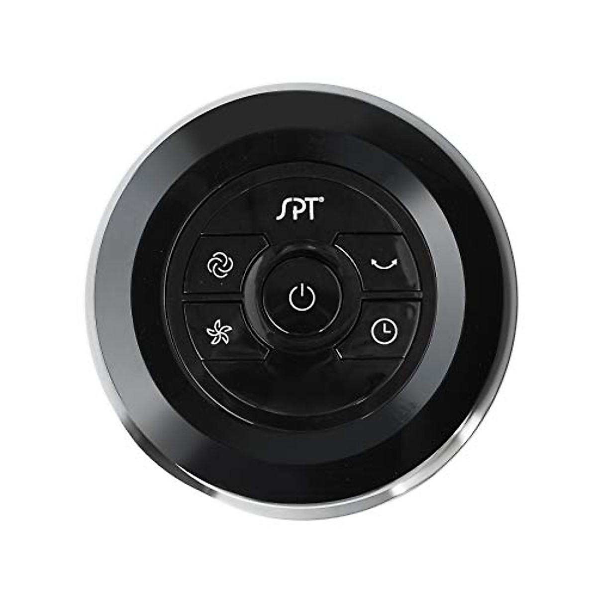SPT SF-1536BKA: Tower Fan with Remote and Timer in Black, WEIGHT 7.8 lbs