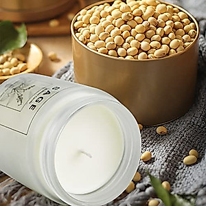 Sage Candles for Home Scented, Aromatherapy Lavender Candle, Soy Wax Candle Set 2 Pack, Women Gift with Strongly Fragrance Jar Candles