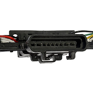 Dorman 615-201 Engine Valve Cover Gasket Compatible with Select Ford / IC Corporation / International Models , Black, Left, Right