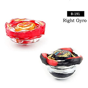 Bey Battling Top Burst Gyro Toy Set 2 Spinning Tops with 2 Left&Right Launchers for Kids (191-01-02)