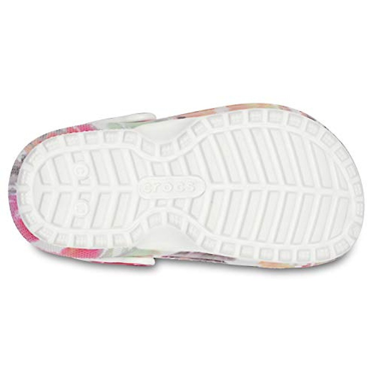 Crocs unisex child Kids' Classic Tie Dye Lined | Kids' Slippers Clog, Blotched Tie Dye, 5 Big Kid US