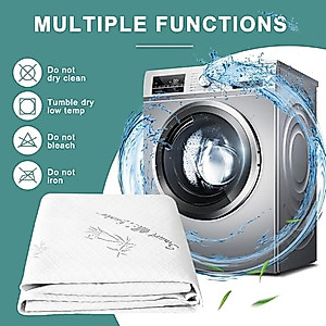 HUXMEYSON Queen Mattress Protector, Fully Waterproof Mattress Protector, Breathable and Noiseless Mattress Cover with 8-21 Deep Pocket, 60 x 80 Inch