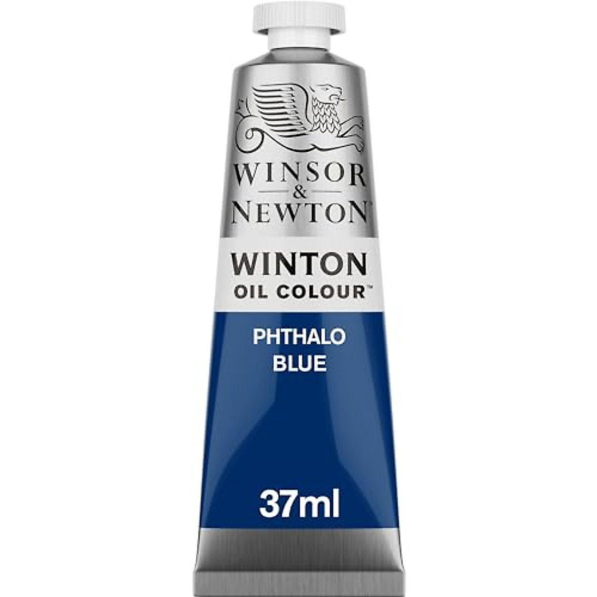 Winsor & Newton Winton Oil Color, 37ml (1.25-oz) Tube, Phthalo Blue