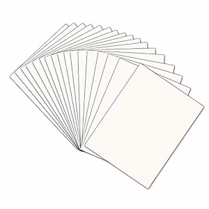 White Cardstock Smooth Card Stock Paper 8.25x11.5 inch 250gsm / 92lb Ivory White Cardboard Paper for Painting, Card Making and Craft Projects Blank Craft Paper