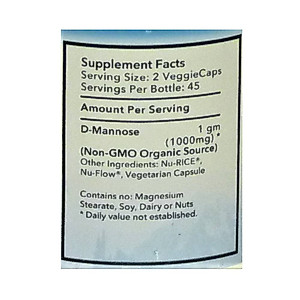 UTI Edge D-Mannose Capsules