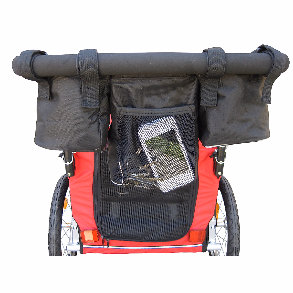 "Insulated "Single Universal Stroller Organizer by Booyah Medium Pet.