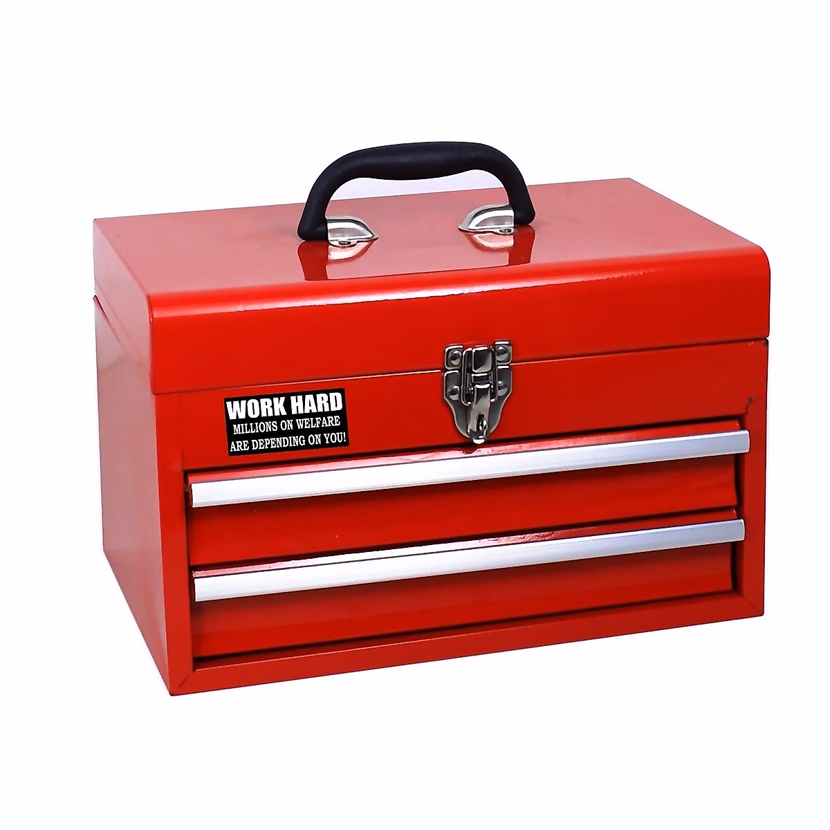 Rogue River Tactical 3 Pack Funny Hard Hat Sticker Work Millions on Welfare Depend You Biker Helmet Decals Toolbox 1"x 2"