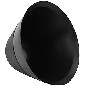 OUKENS Boat Head Protector, Black PVC Anti-Collision Head Boats 90 Degree Protector Kayak Cone Accessory for Inflatable Boat Canoe