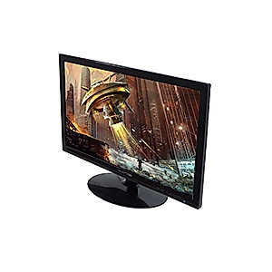 Sceptre 24 Inch 75Hz Slim LED Monitor with Build-in Speakers HDMI VGA, New Black (E248W-19208A)
