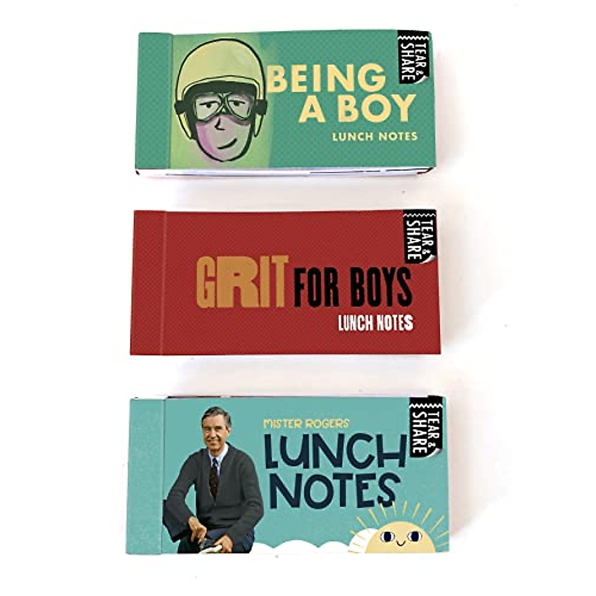 Lunch Box Notes for Boys Bundle - 3 Packs of 20 Unique Inspirational, Motivational and Kindness Note Cards