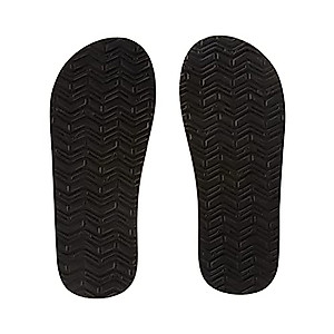 Quiksilver Men's Monkey Abyss 3 Point Sandal, Green/Black/Brown, 8 M US