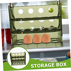 Garneck Storage Container Multi Grid Holder for Fridge Sturdy and Reusable Box