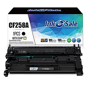 INK E-SALE [with Chip] Remanufactured 58A Toner Cartridge Replacement for HP 58A 58X CF258A Toner Black Ink for HP Pro M404dn M404n M404dw MFP M428fdw M428fdn M428dw M430f M406dn M304 M404 Printer