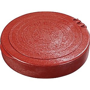 Carlisle FoodService Products 071029 Insulated Hinged Tortilla Server, 7" / 1", Terra Cotta