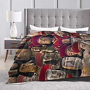 Gifts for Women Throw Blankets Baby Warm ,for Sofa, Bed,Living Room, Durable Home Decor Flannel Blanket for Adult and Kids (50"x40")