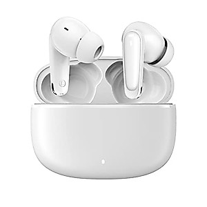 Wireless Earbuds 5.2 Bluetooth Headphones Deep Bass Noise Isolating Earphones with ENC Clear Call Microphone Touch Control IPX4 Sweat Resistant for iPhone 14 Pro Max Samsung S23 Ultra Google Pixel 7 6