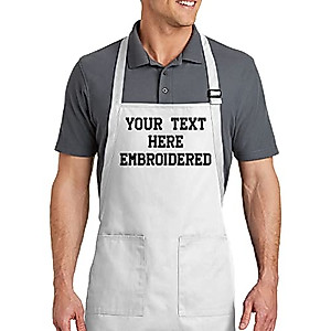 Personalized Chef Name Embroidered Apron