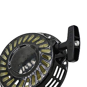 OTOHANS AUTOMOTIVE Pull-Start-Recoil-Starter Cover for Harbor Freight-Predator Rato 212cc 6.5HP 7HP OHV Engine Go Kart Pit Bike Generator Lawnmower