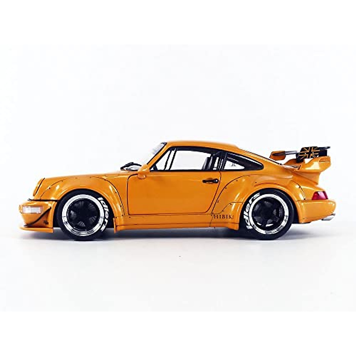 Solido S1807501 1:18 2011 RWB 964-Orange Porsche Collectible Miniature car, Orange