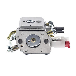 ANTO 503283210 Carburetor for Husqvarna 340 340E 345 345E 346XP 350 350EPA 353 Chainsaw C3-EL32 Double Tube with Primer Bulb System with Air Filter Fuel Line Intake Manifold Kit