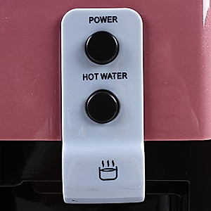 TQSHOoP Countertop Water Cooler Dispenser, Hot Cold Water Dispener, 5 Gallon Freestanding Top Loading Water Dispenser for Office Room Use