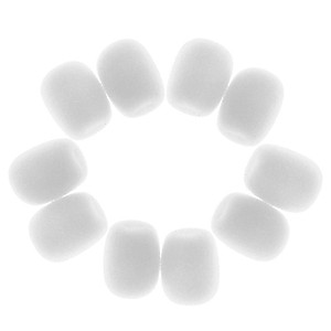 Gazechimp Universal Headset Foam Microphone Windmuff Mic Covers, 10x, White
