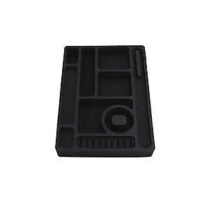 Polar Whale Jewelry Drawer Organizer Tray Washable Waterproof Foam Insert for Home Bedroom Dresser Bathroom 12.9 x 17.9 Inches Necklaces Bracelets Ear Rings