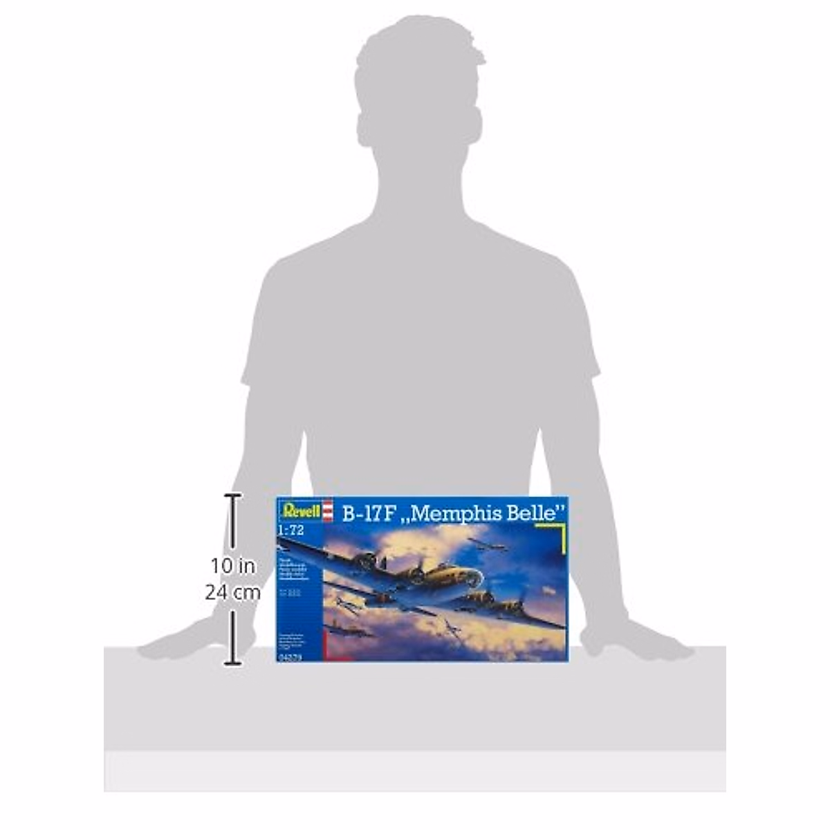 Revell of Germany B-17F Memphis Belle Plastic Model Kit