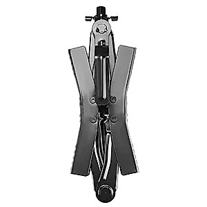 EPOARTIST Camper Wheel Chock Stabilizer Scissor 2 Sets for RV Travel Trailer tire chalks Rust-Proof