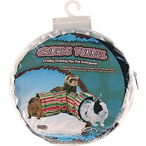 Super Pet 2 Pack of Crinkle Tunnels, Colors May Vary, 23-Inch Length