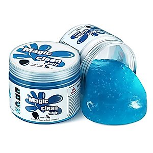 DNA MOTORING TOOLS-00151 Car Cleaning Jelly Auto Detailing Tool Universal Car Clean Gel Auto Interiors Home & Office Electronics Cleaning,Blue